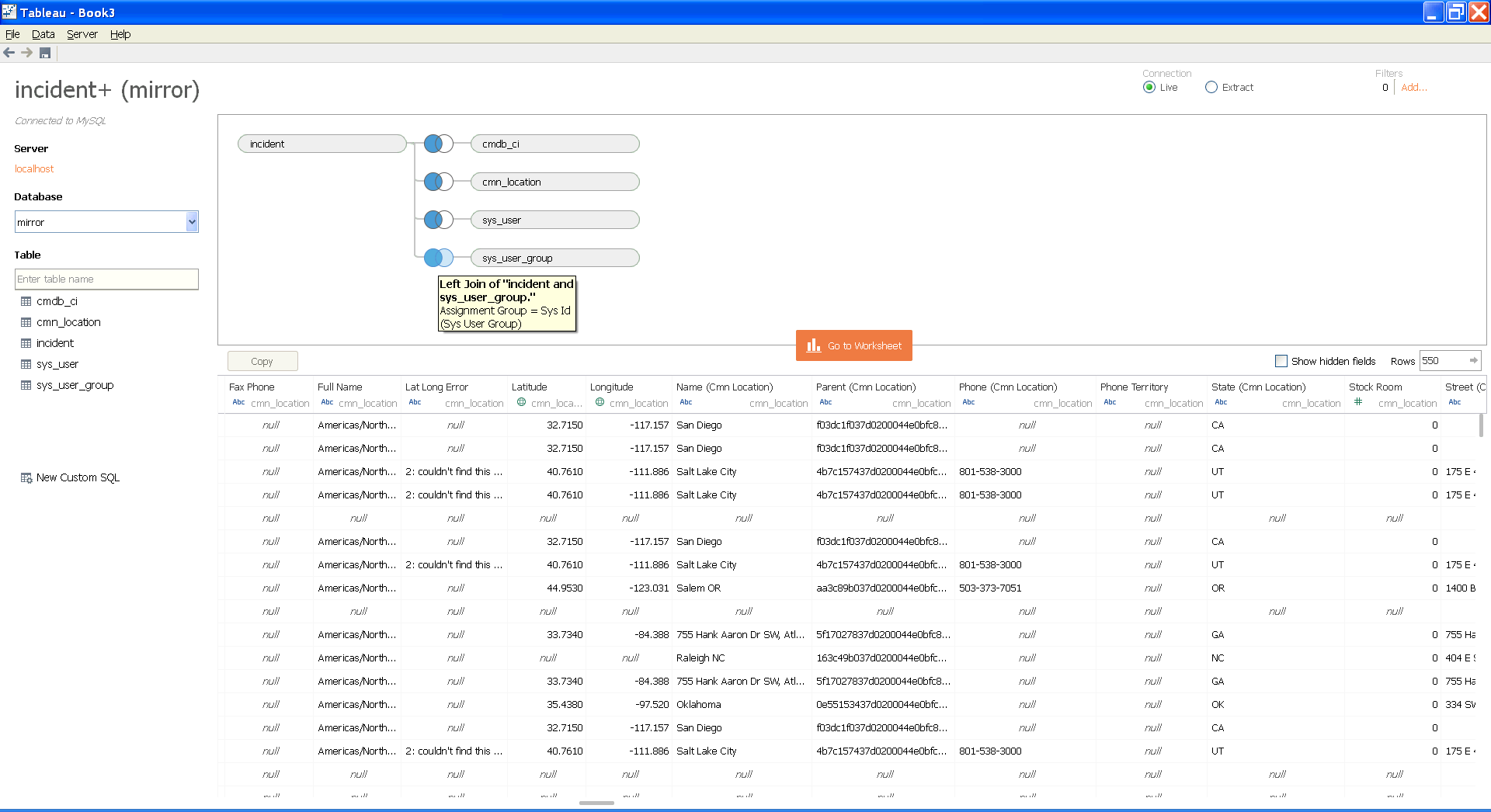 How To Connect Tableau With ServiceNow GuideVision